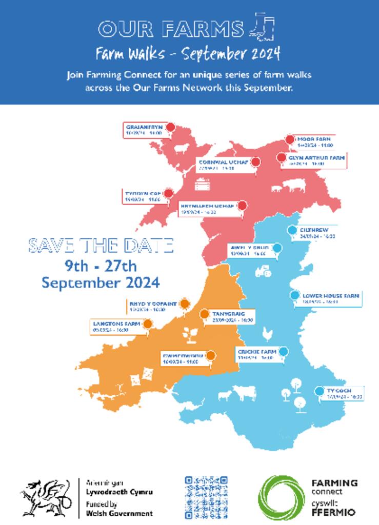 Our Farms Farm Walks September 2024 | Farming Connect