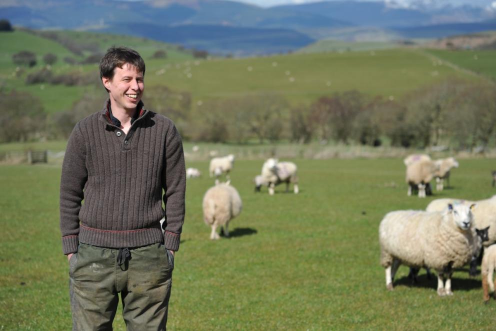 Against all odds – young farmer Rhidian Glyn who farms a Farming ...